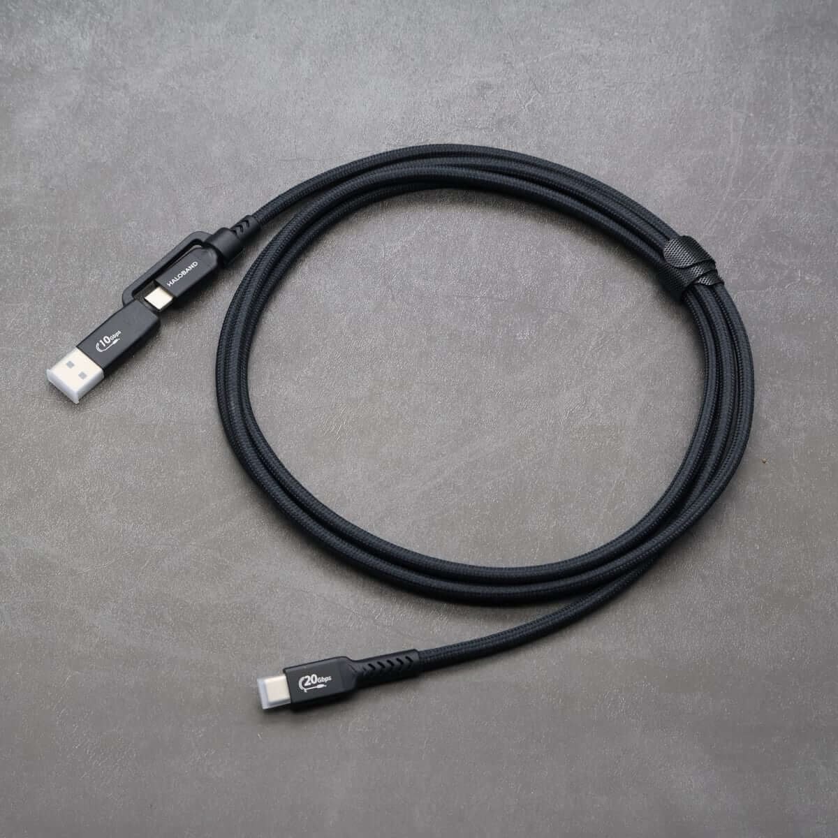 Universal Super Cable - USB C/A 20Gbps – HALOBAND