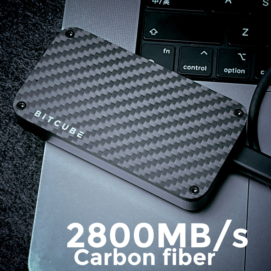 Bitcube: Fast NVMe SSD Enclosure - Carbon Fiber – HALOBAND